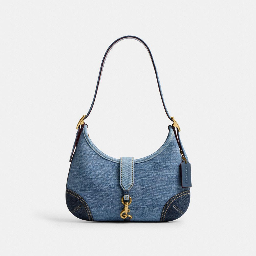 COACH Hamptons Hobo Bag in Blue | Lyst