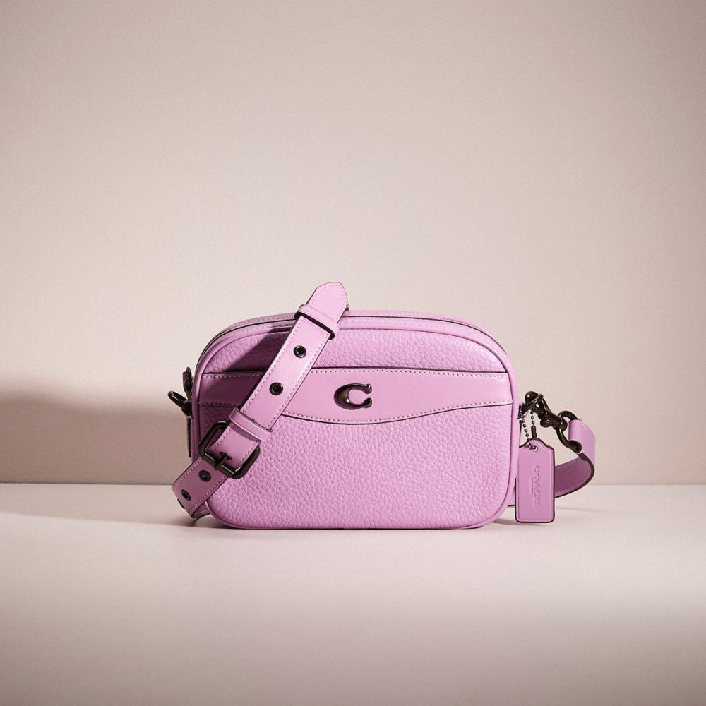 COACH Restored Camera Bag in Pink | Lyst