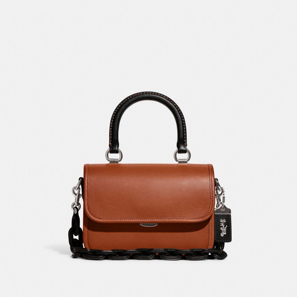 COACH Rogue Top Handle In Colorblock in Brown | Lyst
