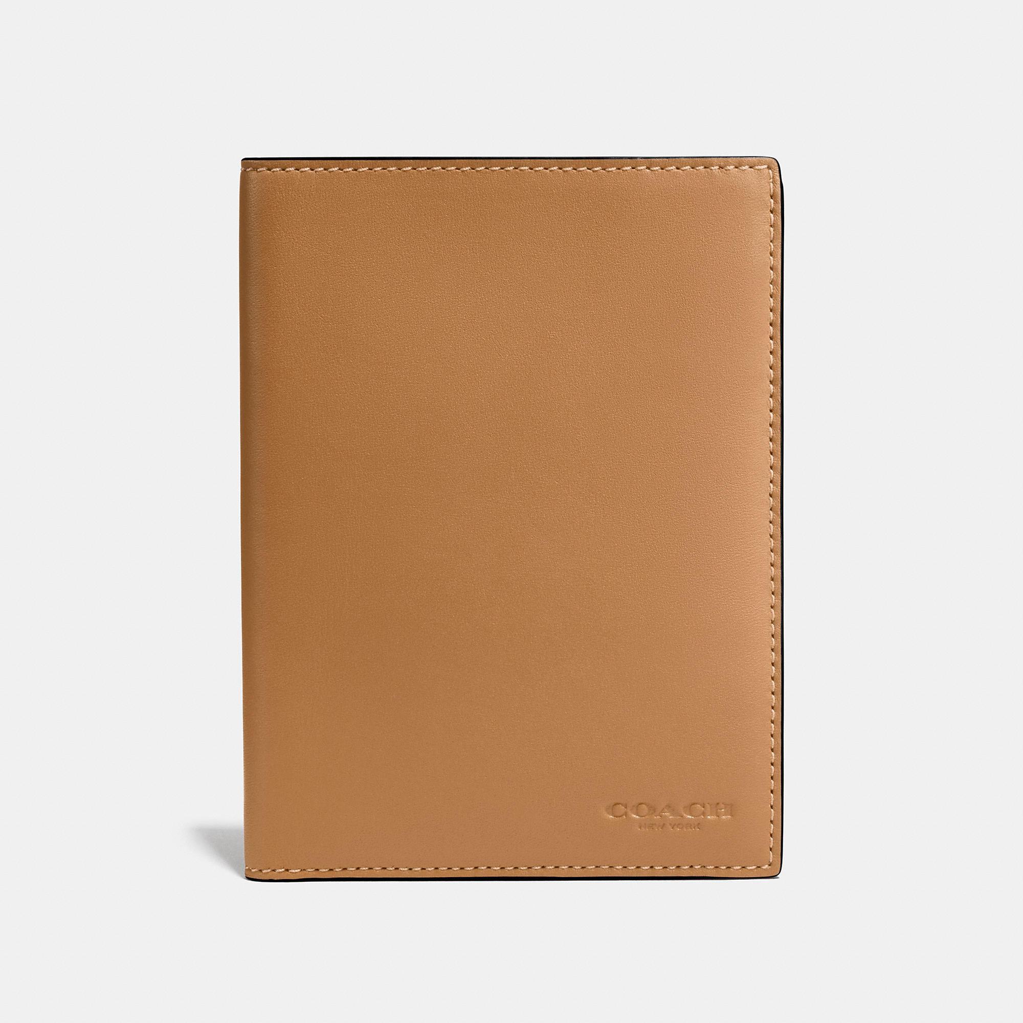 Coach Passport Case In Brown For Men Lyst