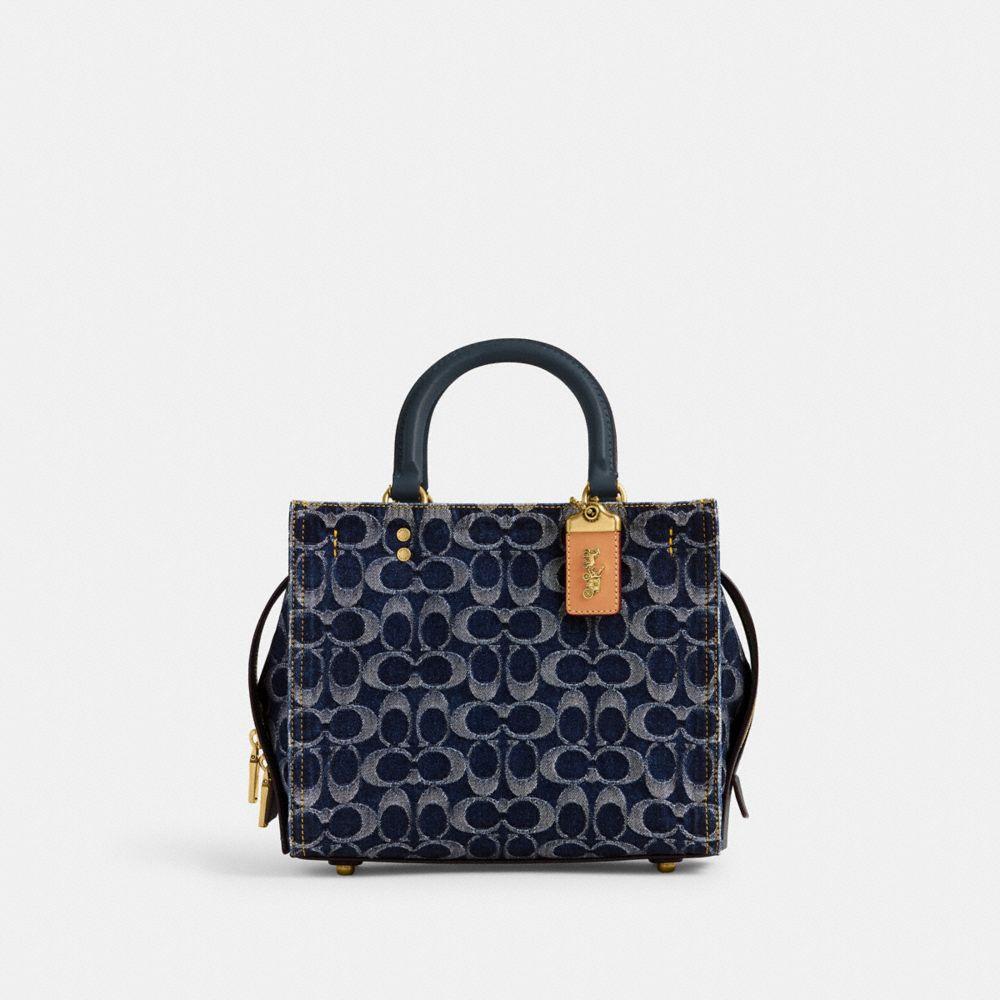 COACH Rogue 25 In Signature Denim in Blue | Lyst