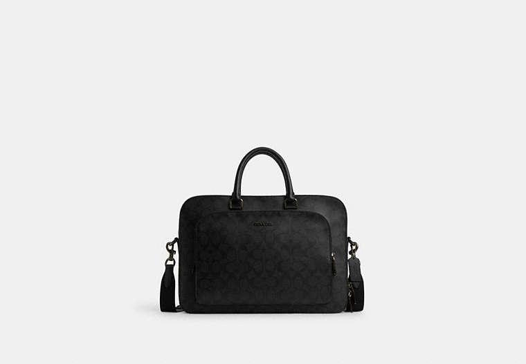 COACH Ethan Brief in Black for Men | Lyst UK