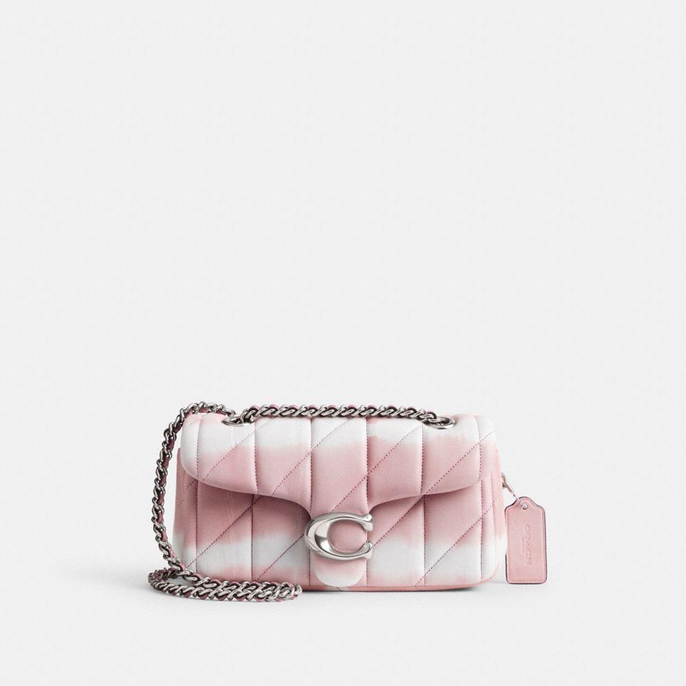 COACH Tabby Shoulder Bag 20 With Quilting And Tie Dye in Pink | Lyst