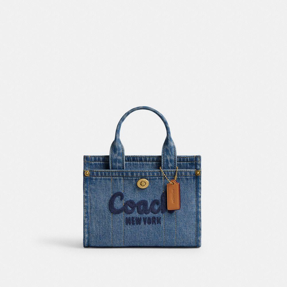 COACH Cargo Tote Bag 20 in Blue | Lyst