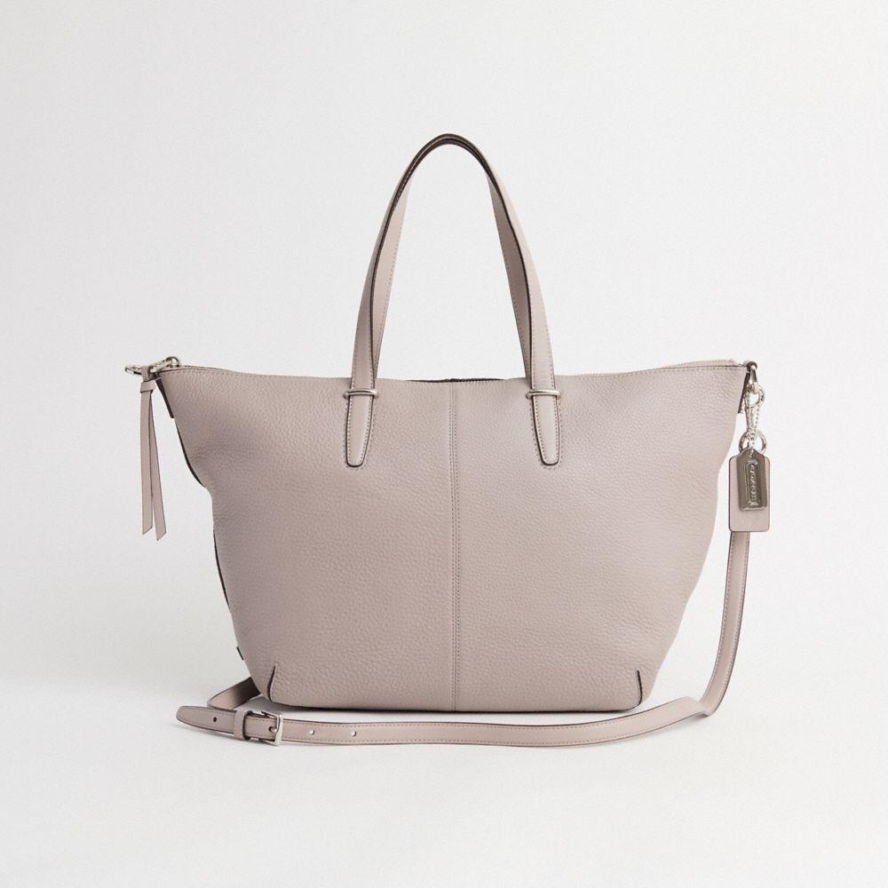 COACH Restored Bleecker Cooper Satchel in Gray | Lyst