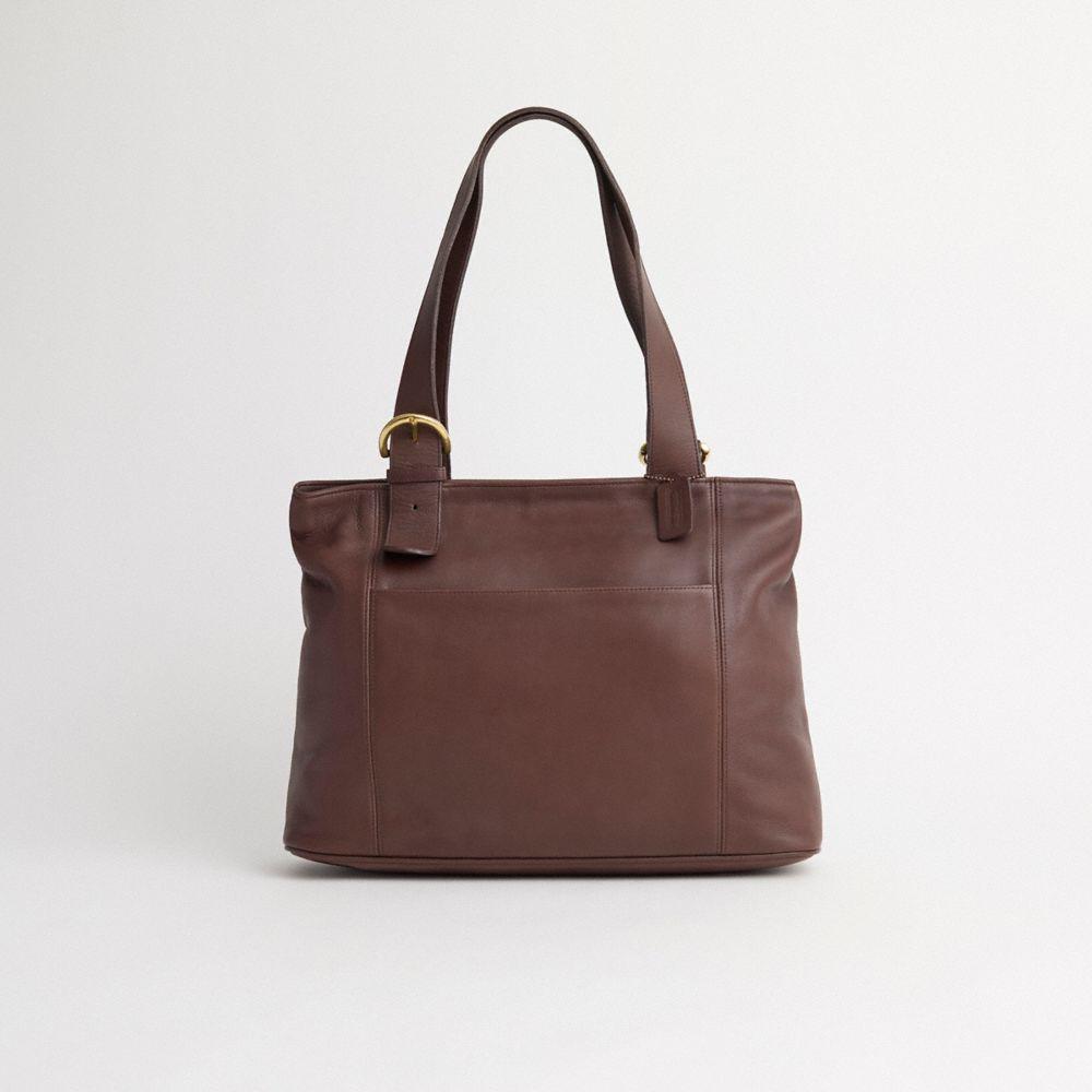COACH Vintage Soho Zip Tote Bag in Brown | Lyst