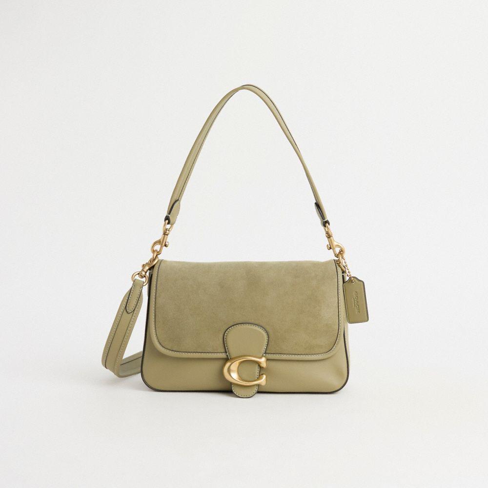 COACH Restored Soft Tabby Shoulder Bag in Metallic | Lyst