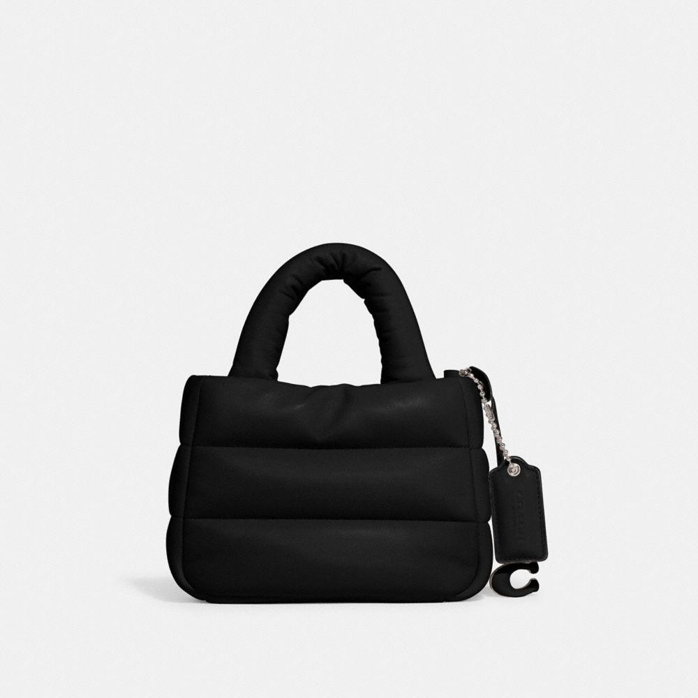 COACH Mini Pillow Tote in Black | Lyst