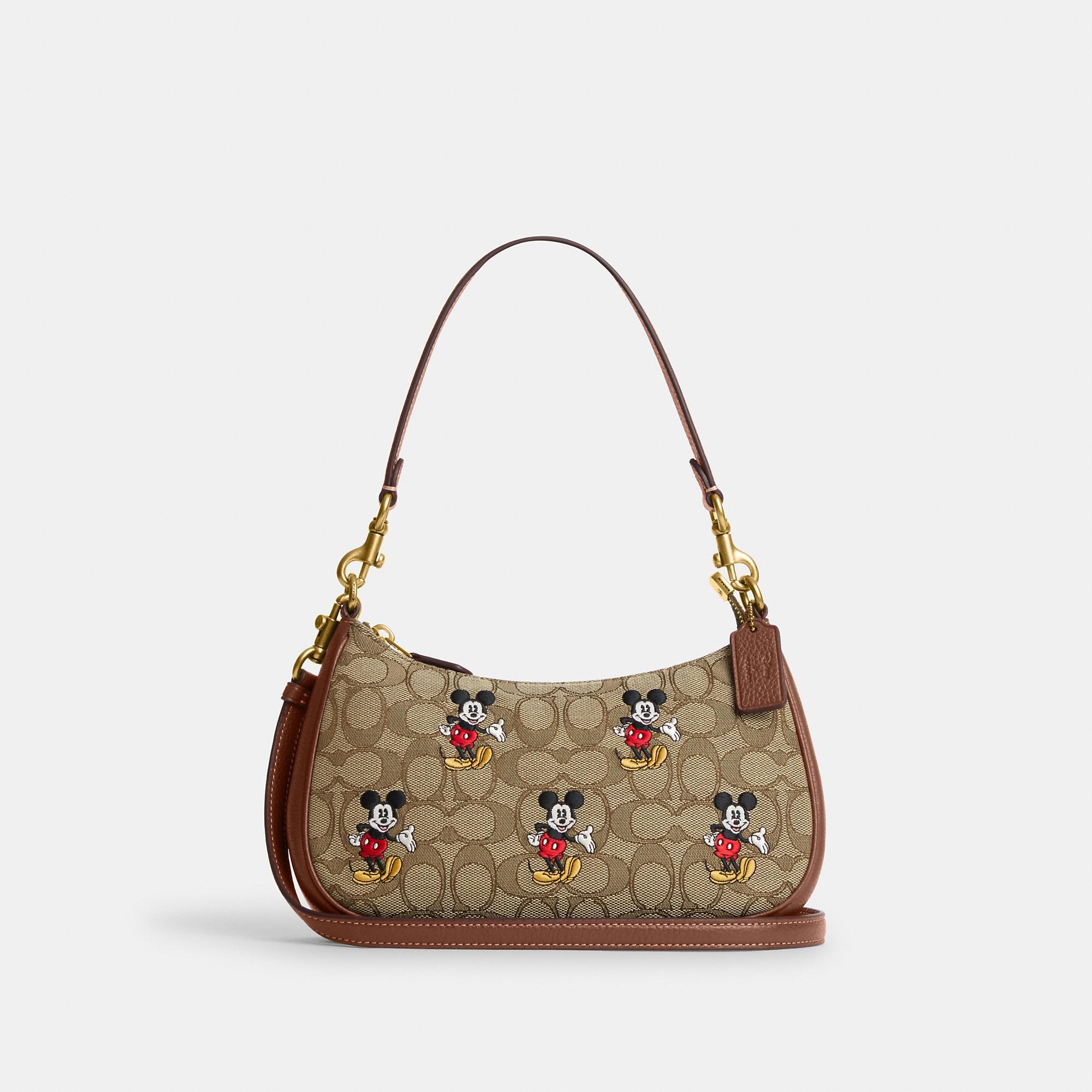 COACH Disney X Coach Teri Shoulder Bag In Signature Jacquard With ...