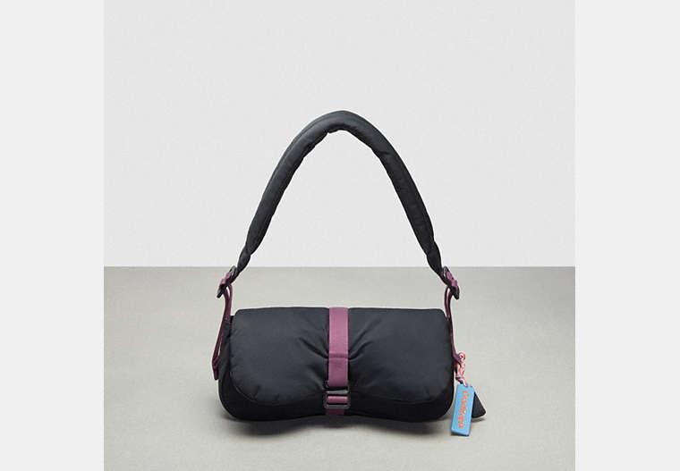 COACH Topia Loop Puffy Wavy Dinky Bag in Black | Lyst UK