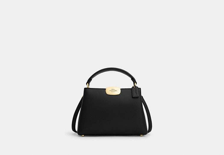 COACH Eliza Mini Carryall Bag in Black | Lyst