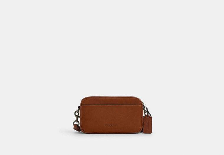 COACH Jayden Crossbody Bag In Suede in Brown for Men | Lyst