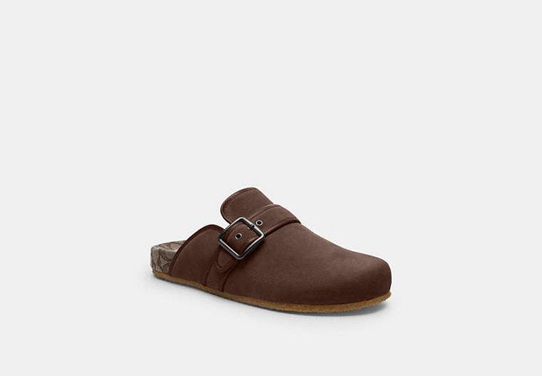 COACH Benjamin Clog in Brown for Men | Lyst