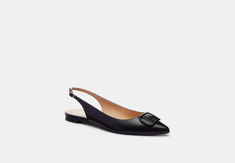 COACH Veda Slingback in Black | Lyst