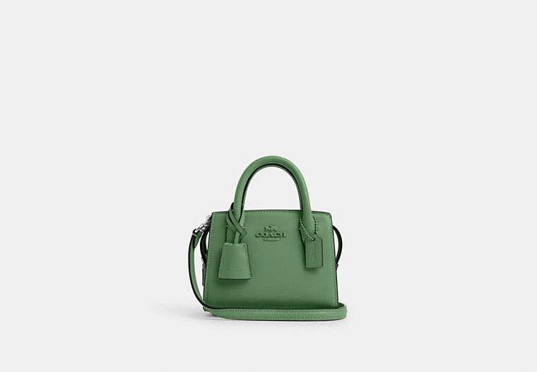 COACH Andrea Mini Carryall in Green | Lyst