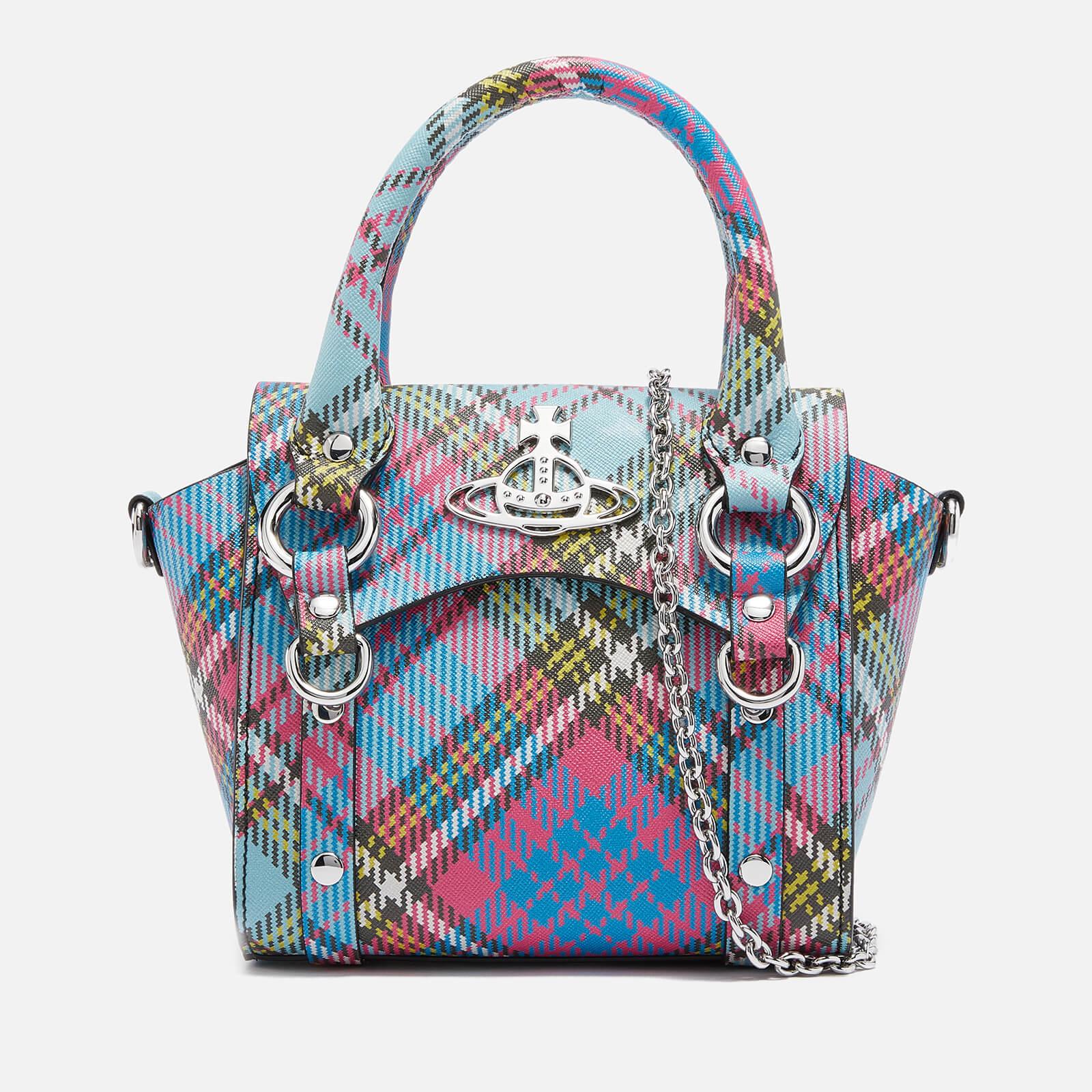 Vivienne Westwood Betty Logo-plaqued Leather Mini Bag in Blue | Lyst