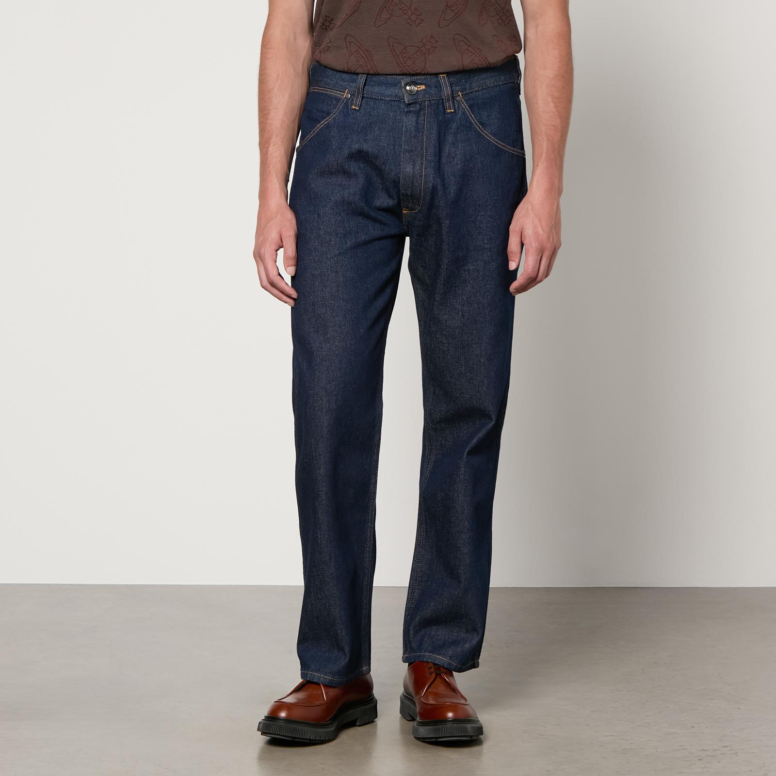 Vivienne Westwood Ranch Denim Wide-Leg Jeans in Blue for Men | Lyst