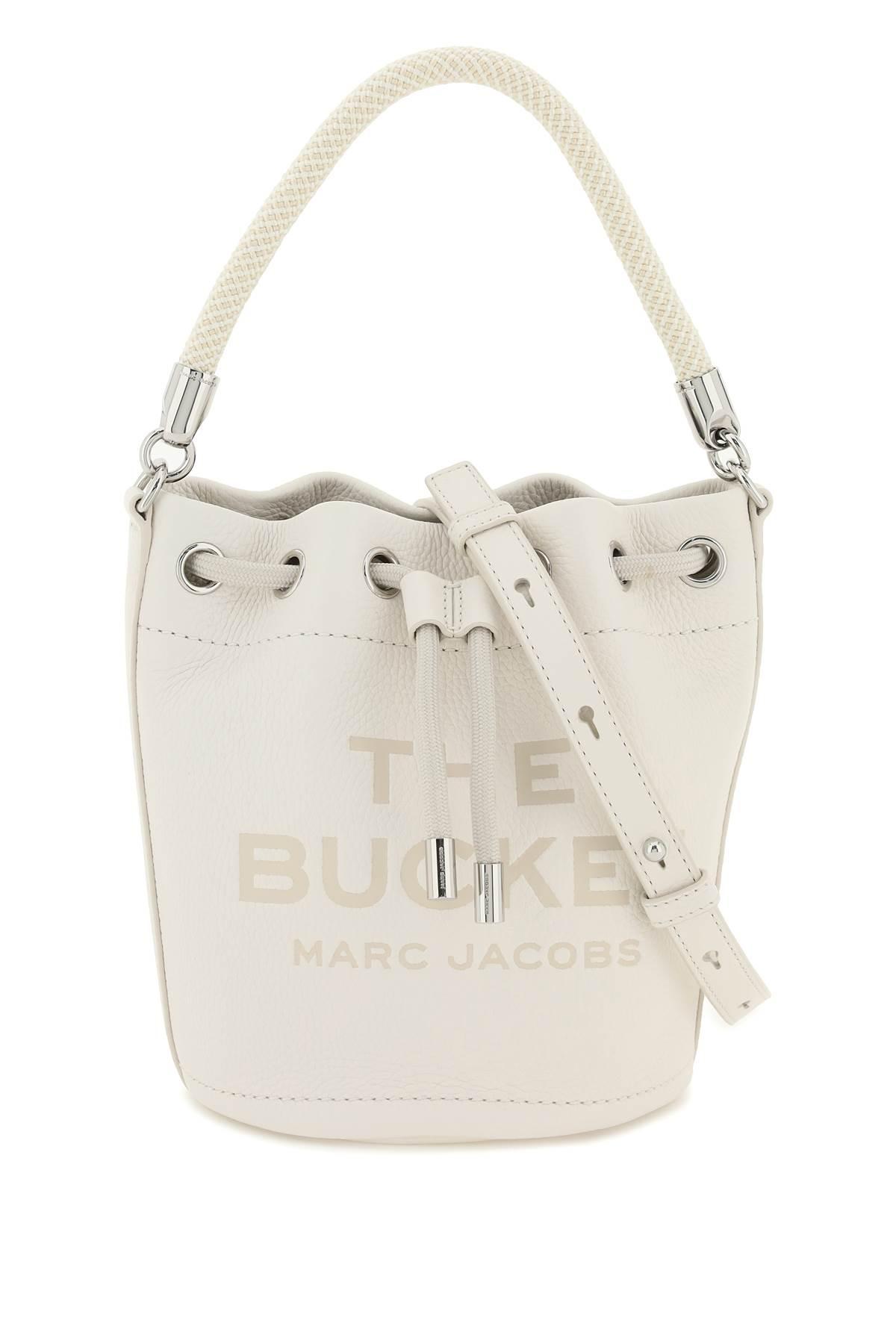 Marc Jacobs 'the Leather Bucket Bag' in White | Lyst Canada