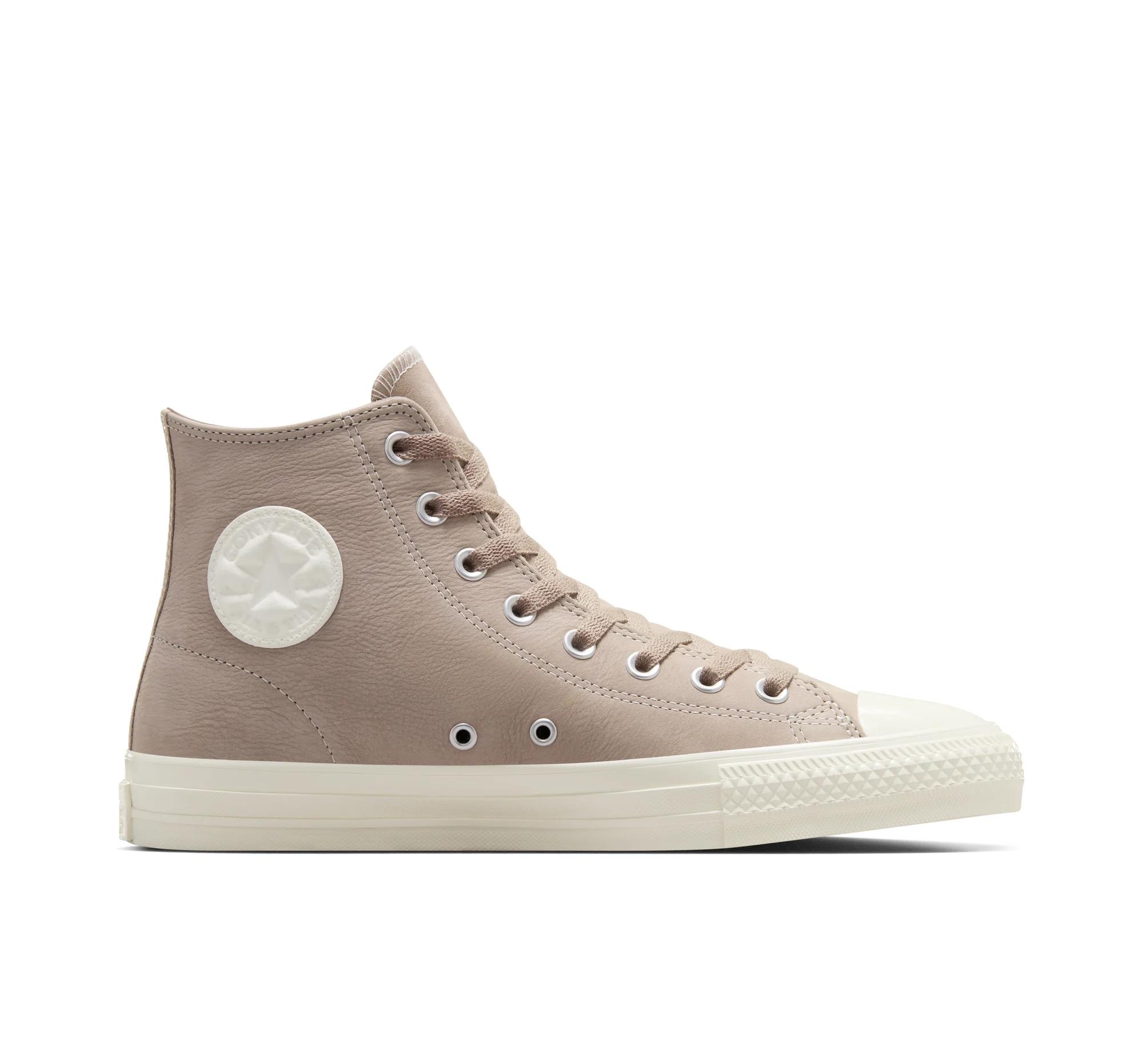 Converse Cons Chuck Taylor All Star Pro Nubuck Leather in Natural | Lyst