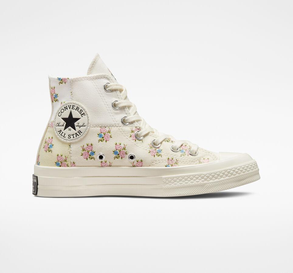 Converse Chuck 70 Patchwork Floral in White | Lyst UK