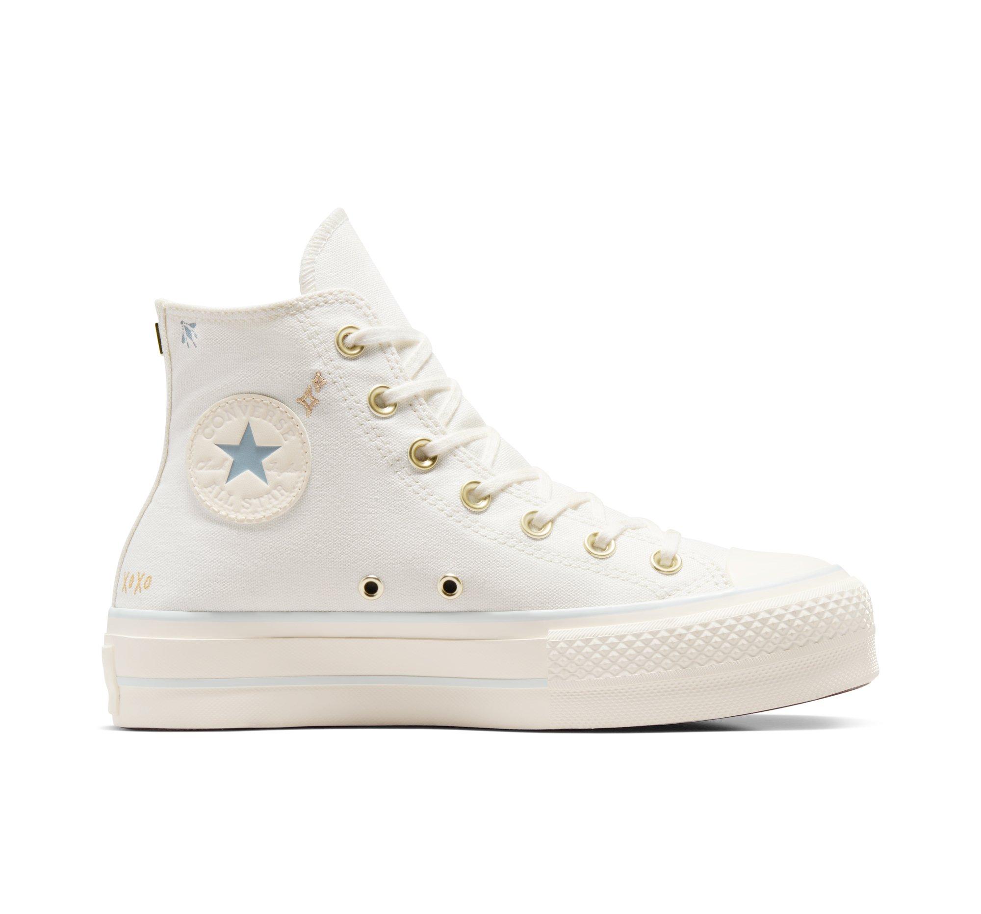 Converse Chuck Taylor All Star Lift Platform Tiny Tattoos Canvas For in ...