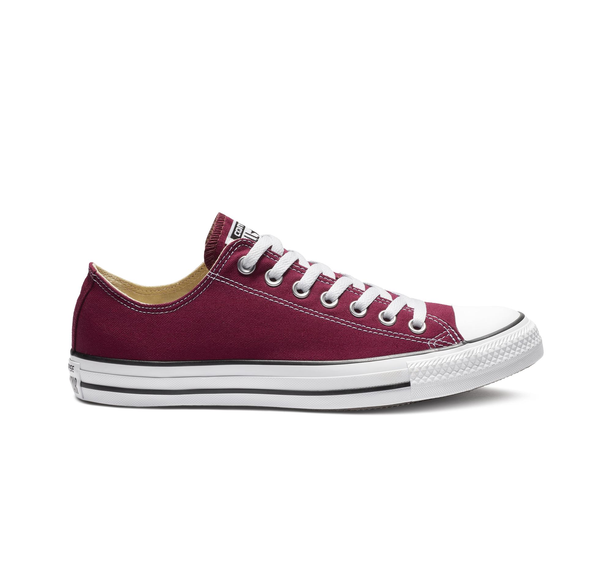 Converse Canvas Chuck Taylor All Star Seasonal Ox Trainers in Red ...