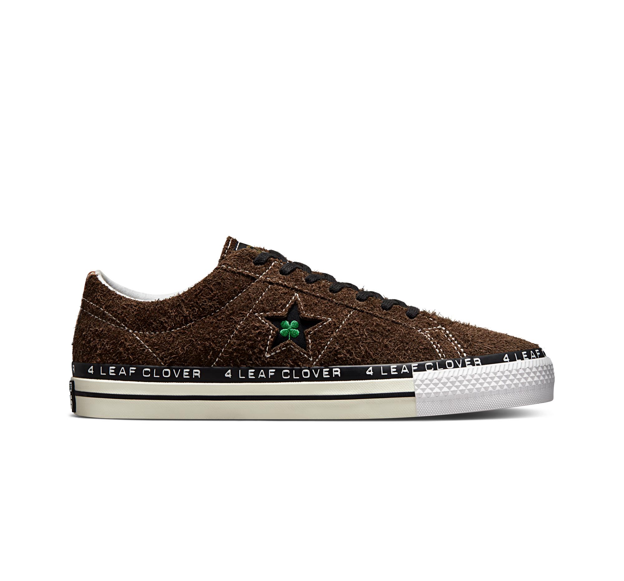 Converse X Patta Four-leaf Clover One Star Pro in Brown | Lyst