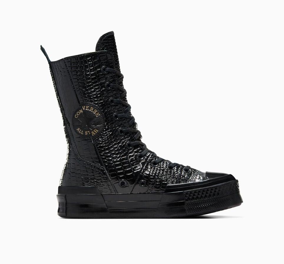Converse Chuck 70 Plus Xhi Leather in Black | Lyst UK