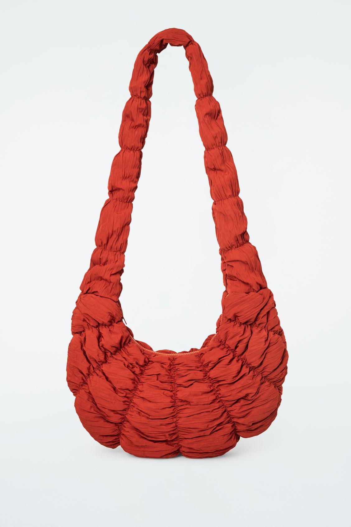 COS Ripple Crossbody - Nylon in Red | Lyst