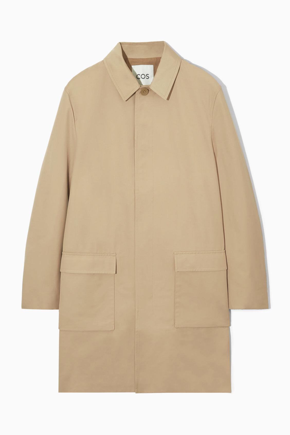 COS Utility Car Coat in Natural for Men | Lyst