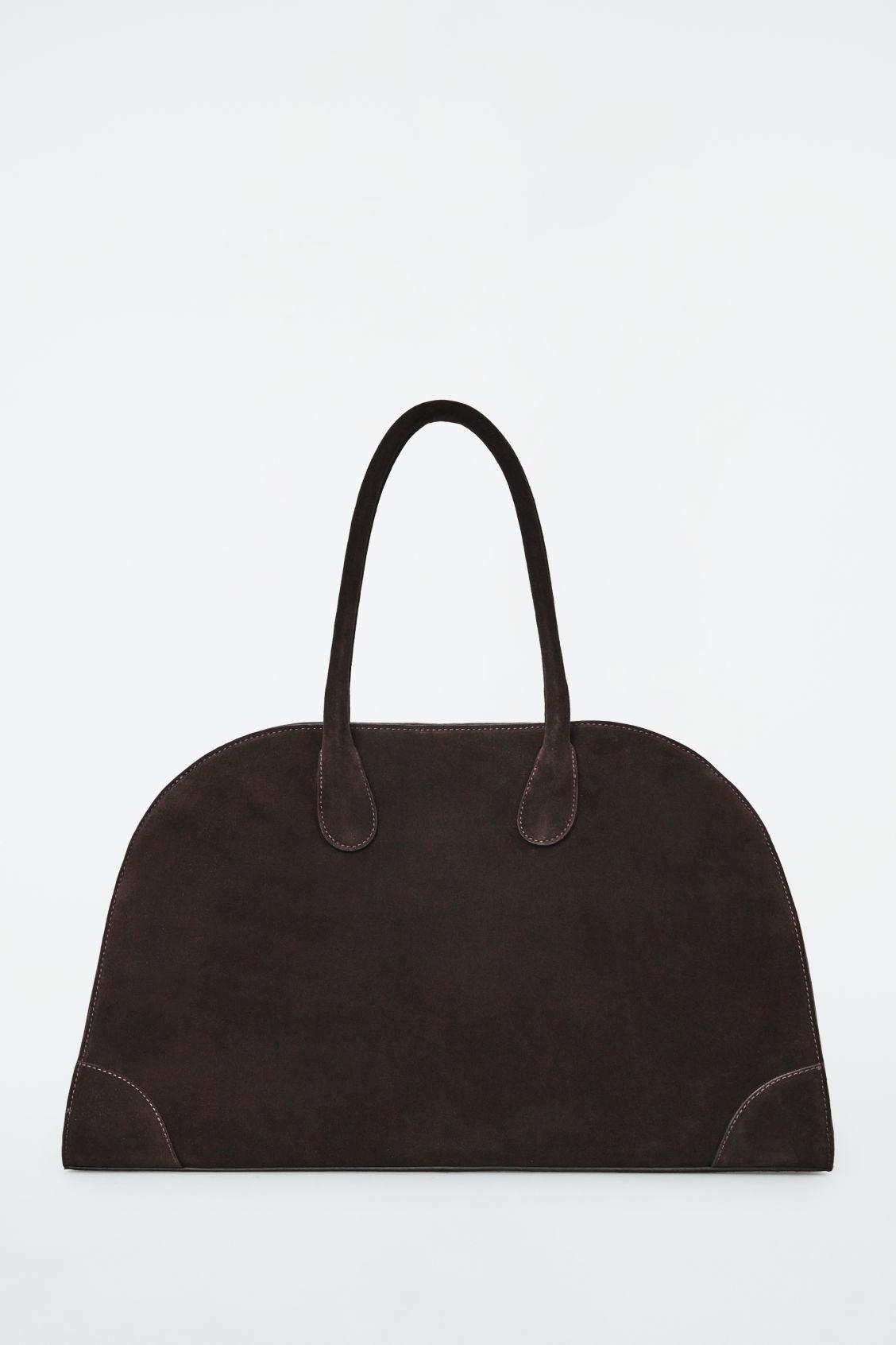 COS Studio Bowling Bag - Leather in Black | Lyst
