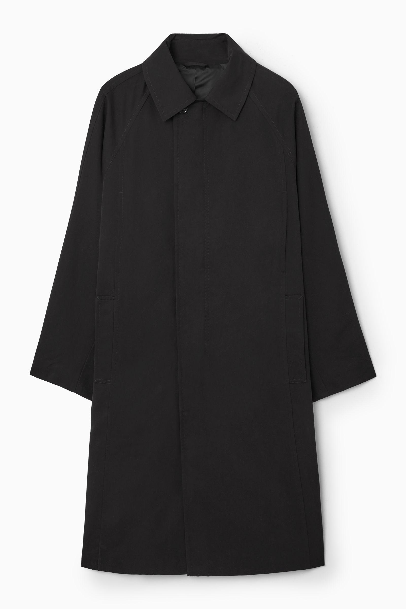 COS Utility Trench Coat in Black for Men | Lyst UK