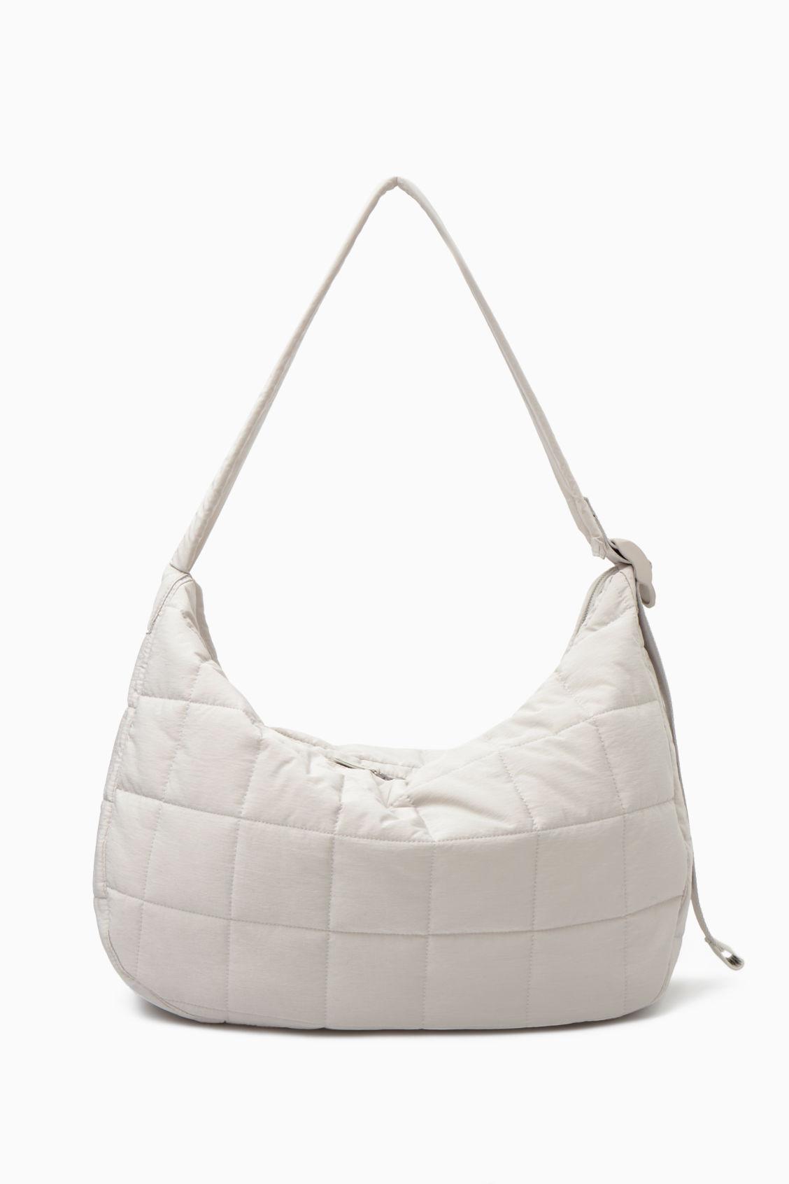 COS Quilted Messenger - Ripstop in White for Men | Lyst