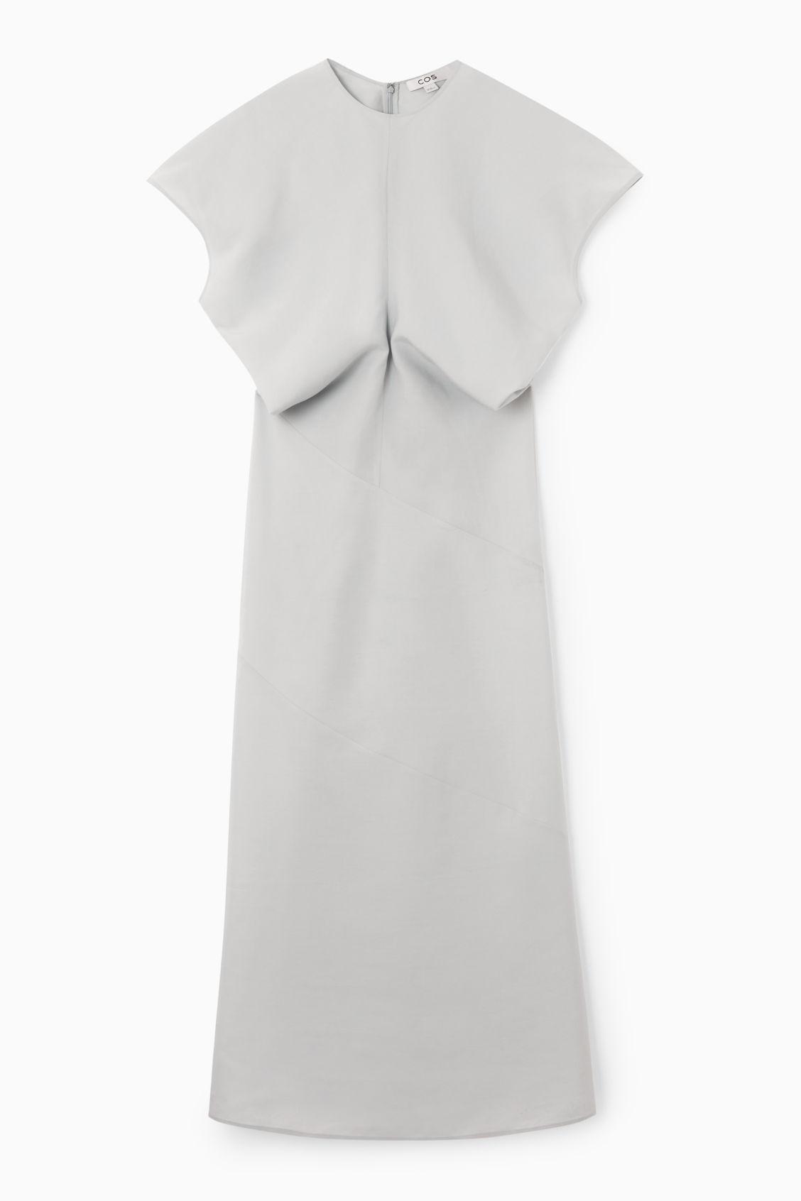 Spiral Seam Maxi Dress