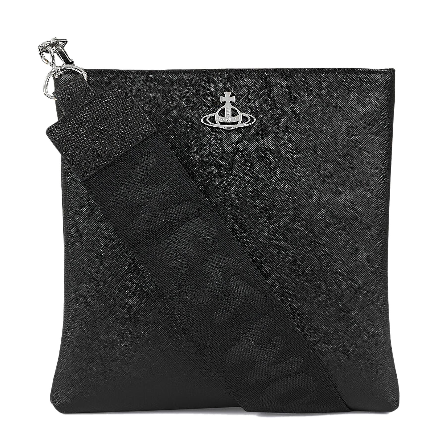 Vivienne Westwood Squire Square Crossbody Webbing Strap Messenger Bag ...