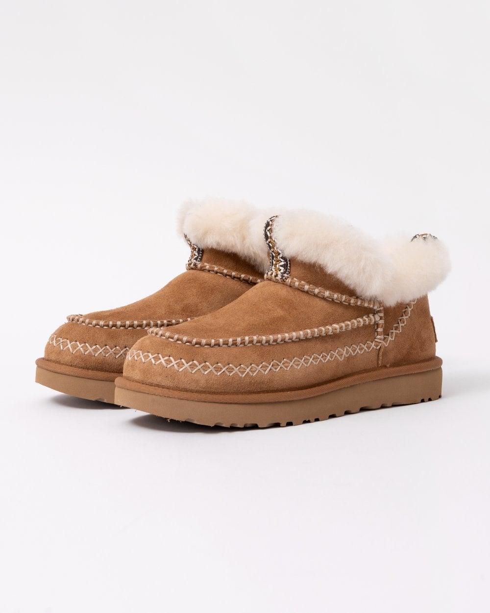 UGG Classic Ultra Mini Alpine Boots in Brown | Lyst