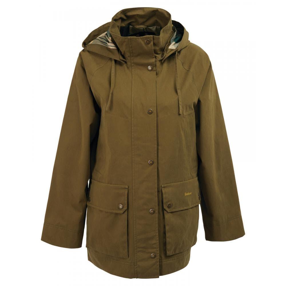 Barbour Lowland Beadnell Waterproof Jacket in Green | Lyst UK