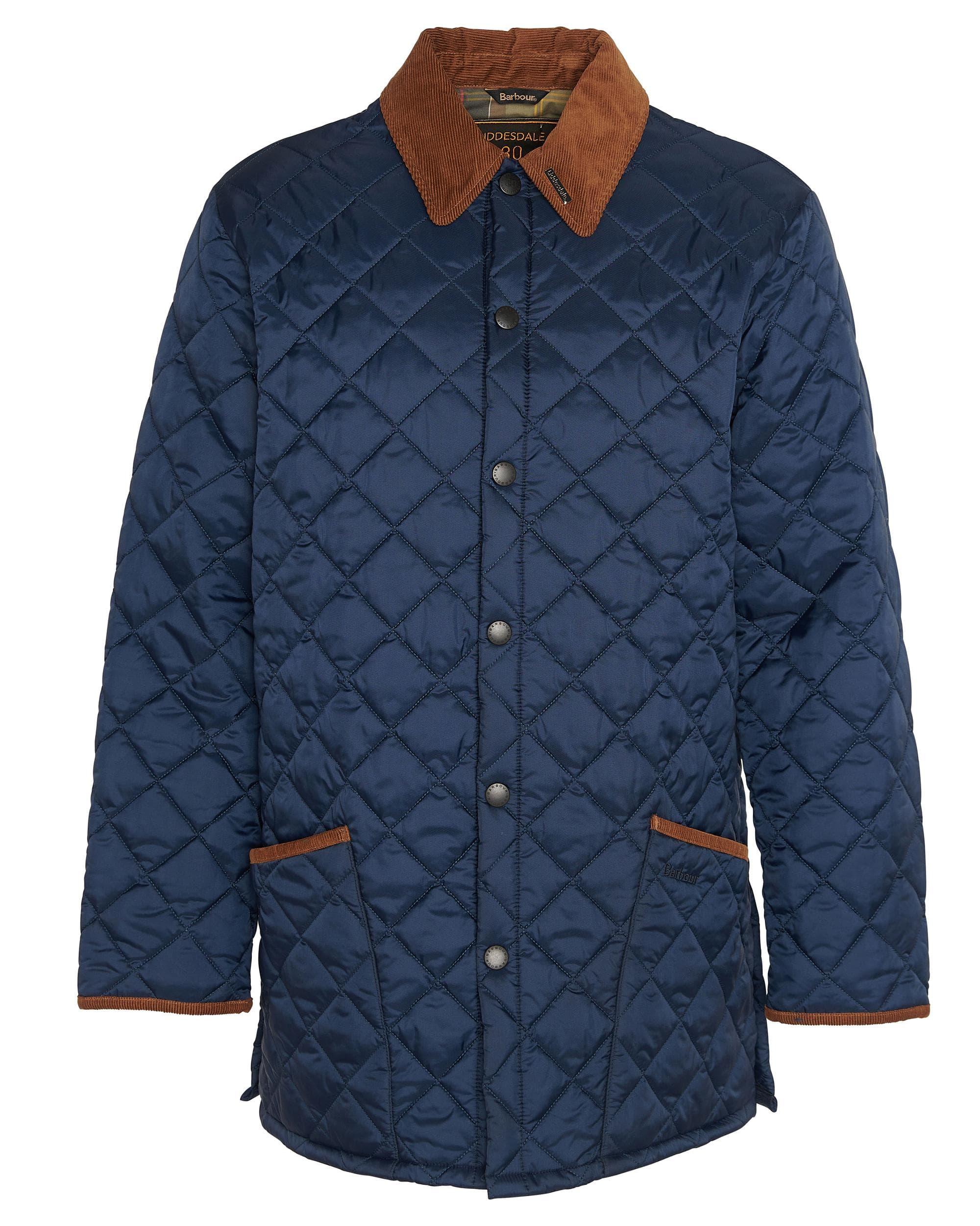 Barbour 30th Anniversary Liddesdale Quilted Jacket in Blue for Men ...