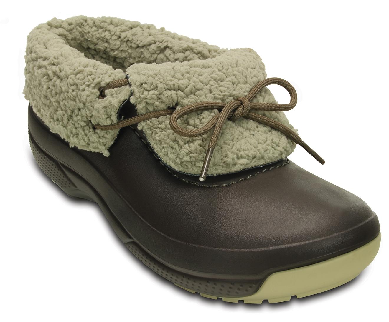 Crocs™ Espresso / Clay Blitzen Luxe Convertible Clog in Espresso/Clay ...