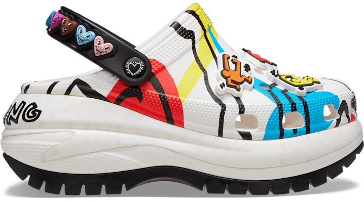 Crocs™ Keith Haring Mega Crush Clog in Black | Lyst Canada