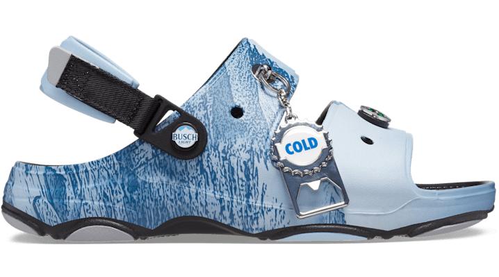 Crocs™ Busch Beer X Classic All-terrain Sandal in Black | Lyst