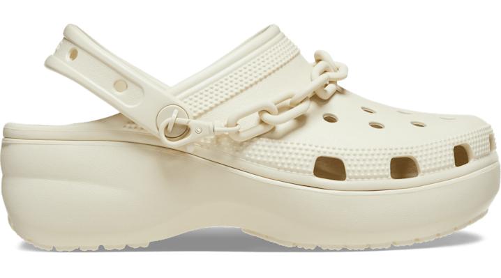 Crocs™ Classic Platform Chain Clog in Black | Lyst