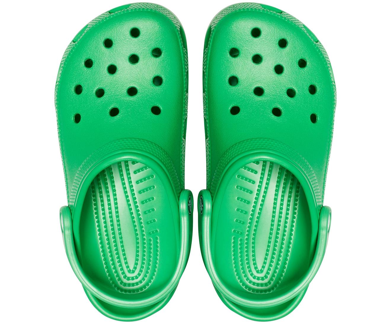 Crocs™ Classic Green Clogs - Lyst