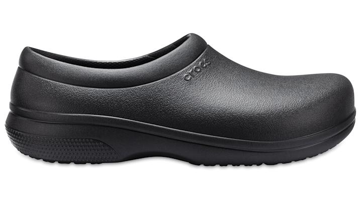 Crocs™ Crocs On The Clock Slip Resistant Work Slip-On in Black for Men ...