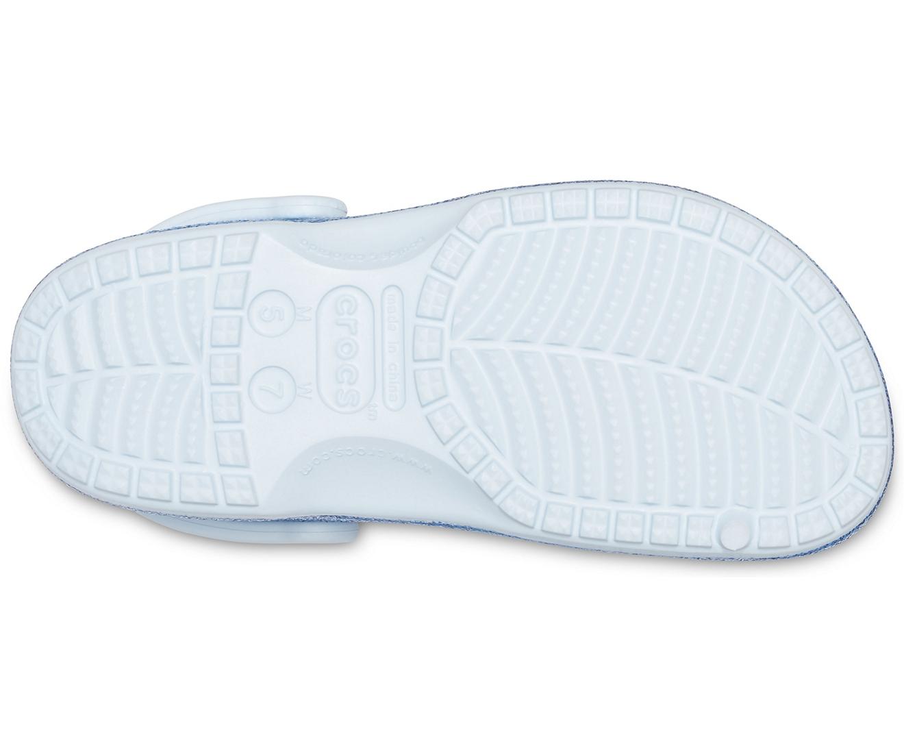 Crocs™ Mineral Blue Baya Glitter Clog - Lyst