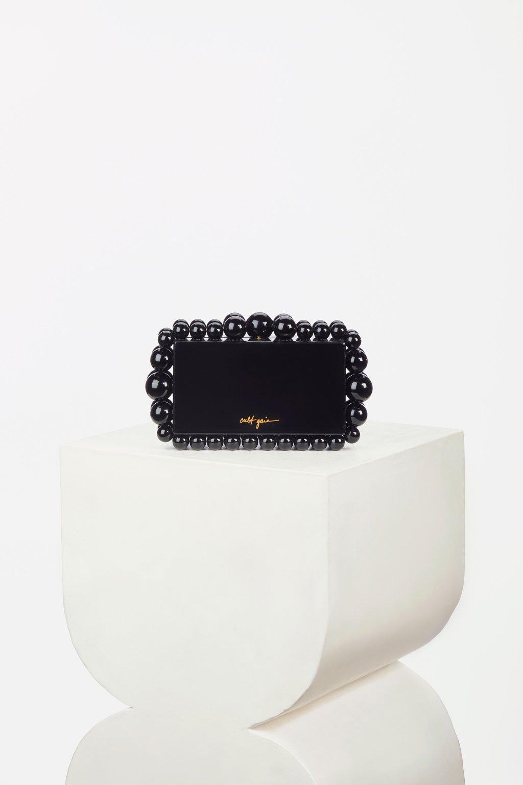 Cult Gaia Eos Box Clutch in Black - Lyst