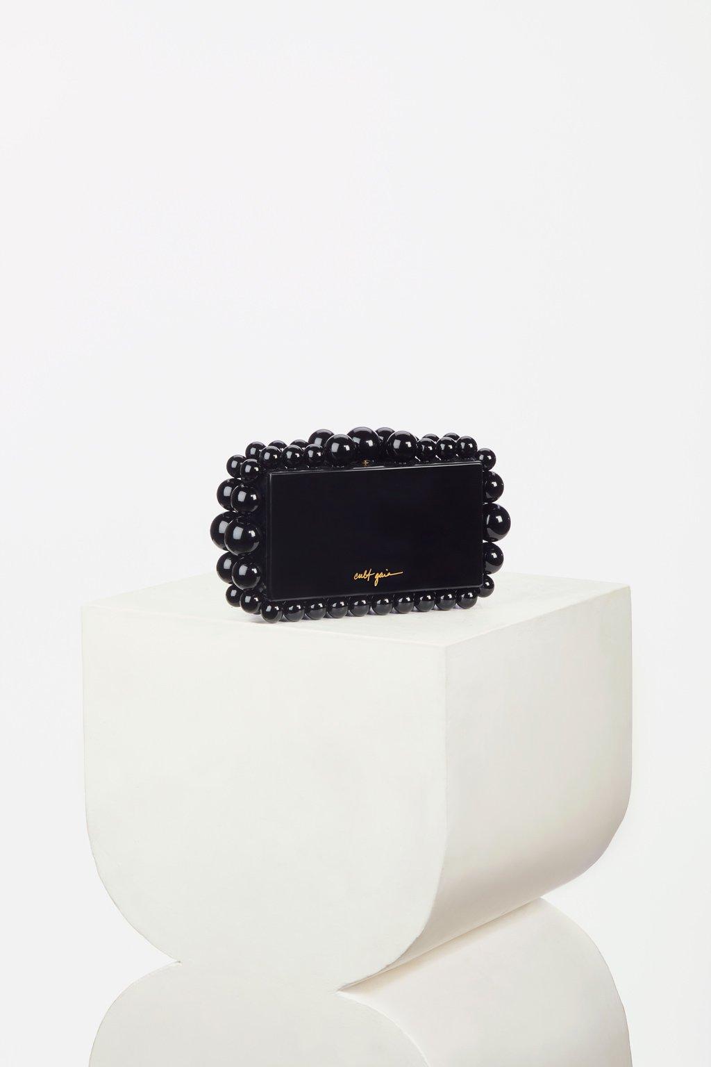 Cult Gaia Eos Box Clutch in Black - Lyst