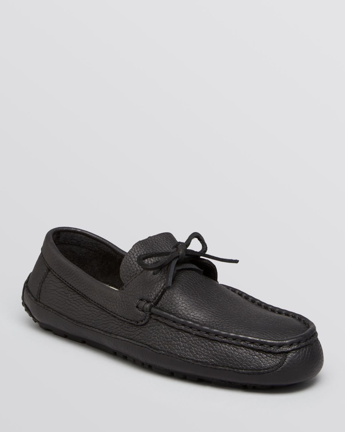 UGG Australia Marlowe Elk Hide Slippers in Black for Men | Lyst