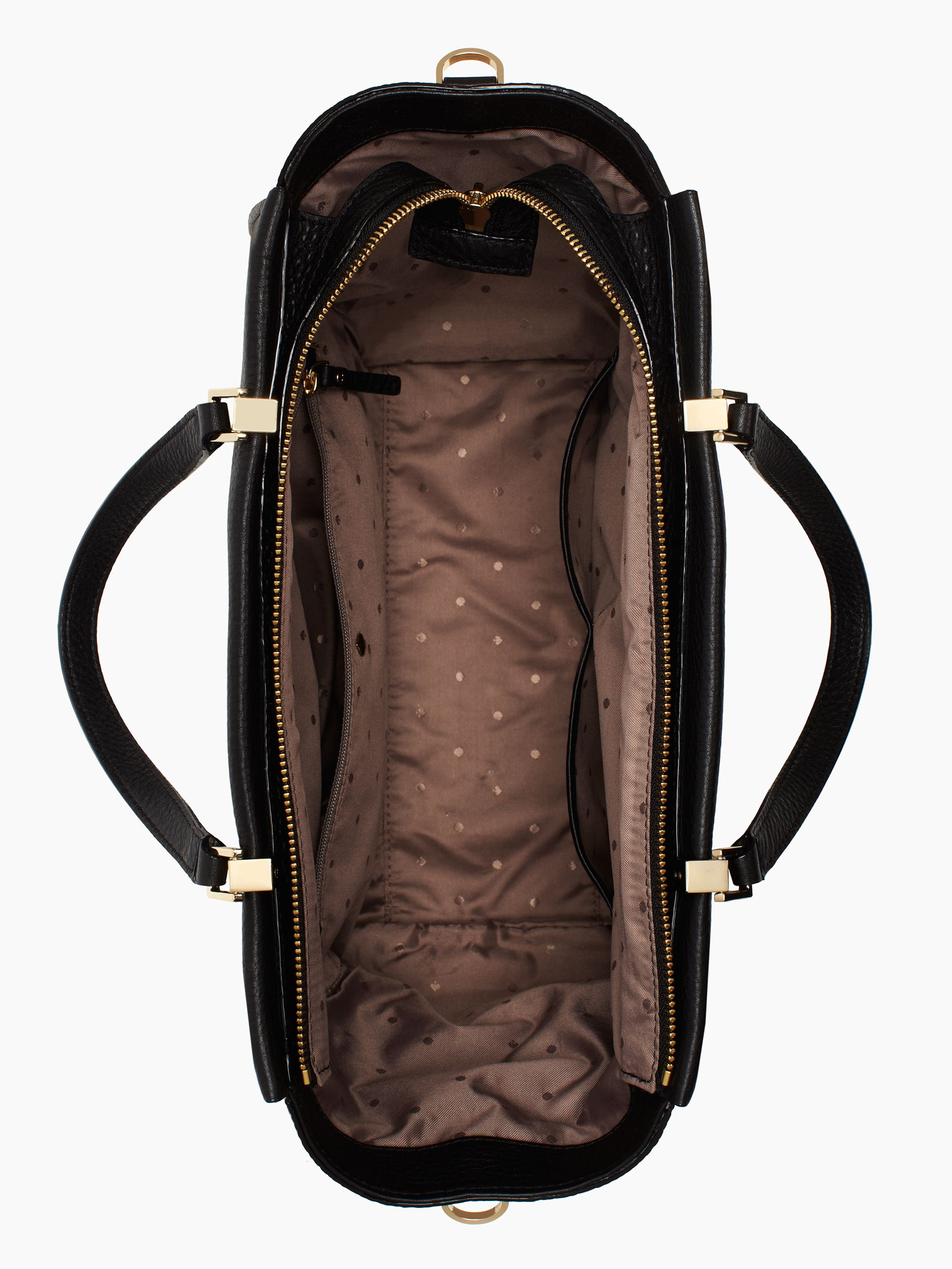 Kate Spade Leather Chelsea Square Hayden in Black - Lyst