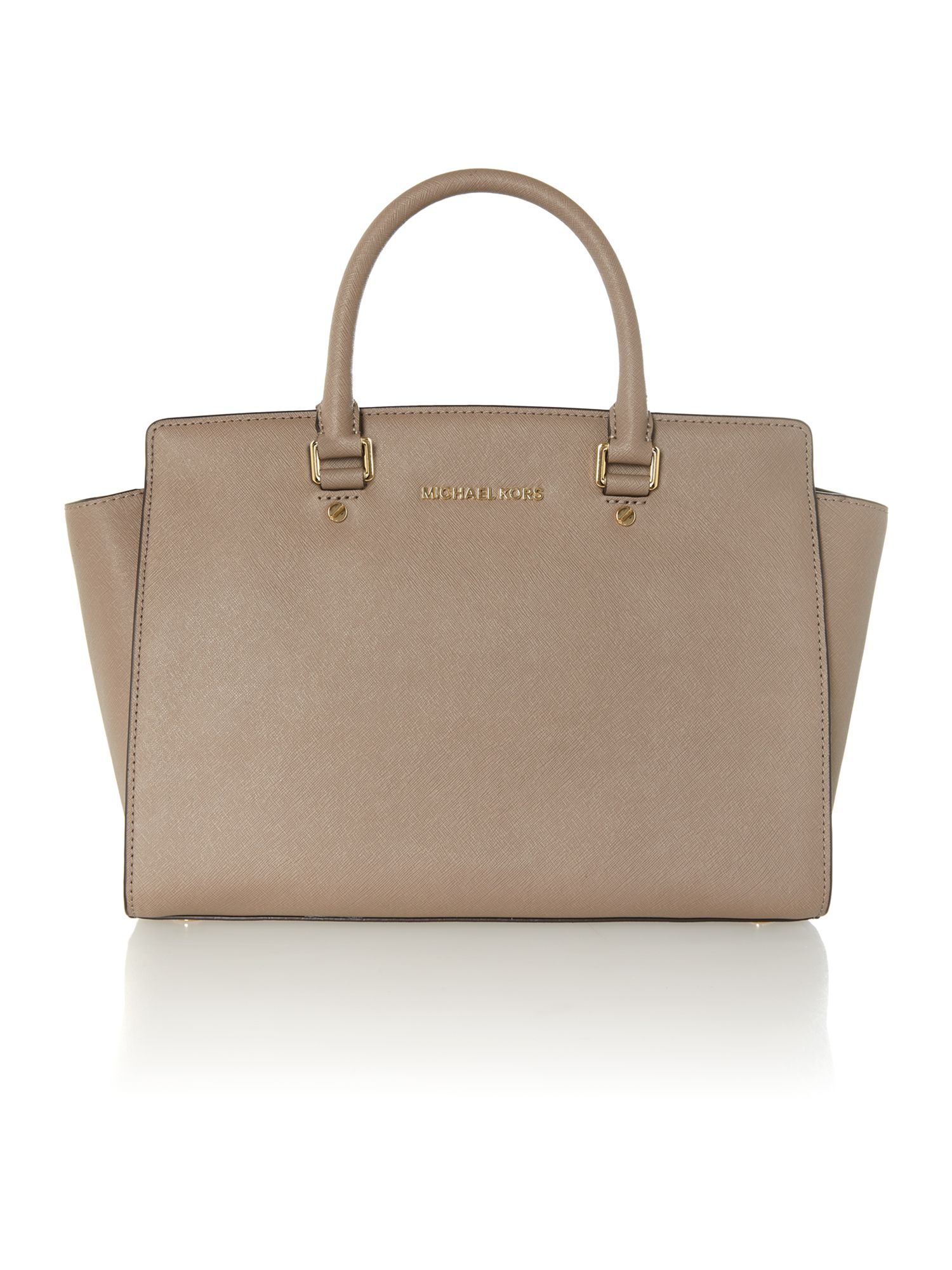 Michael Kors Beige Handbag | semashow.com